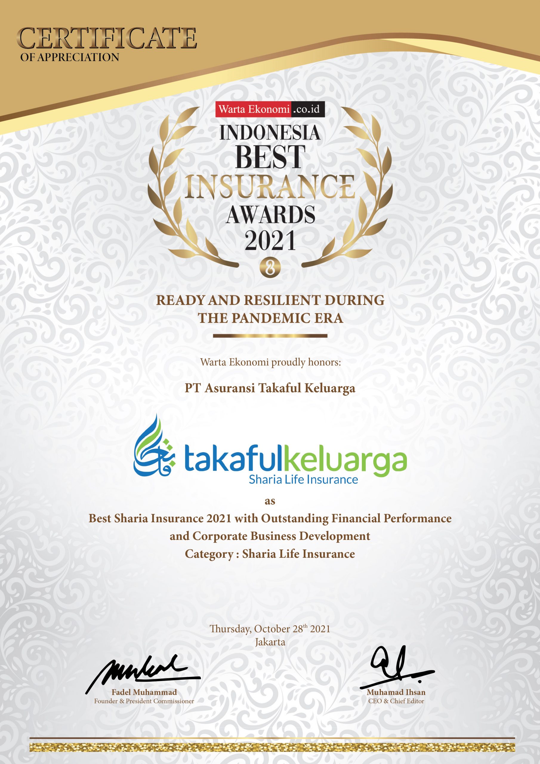 Best Sharia Insurance 2021 with Outstanding Financial Performance and ...